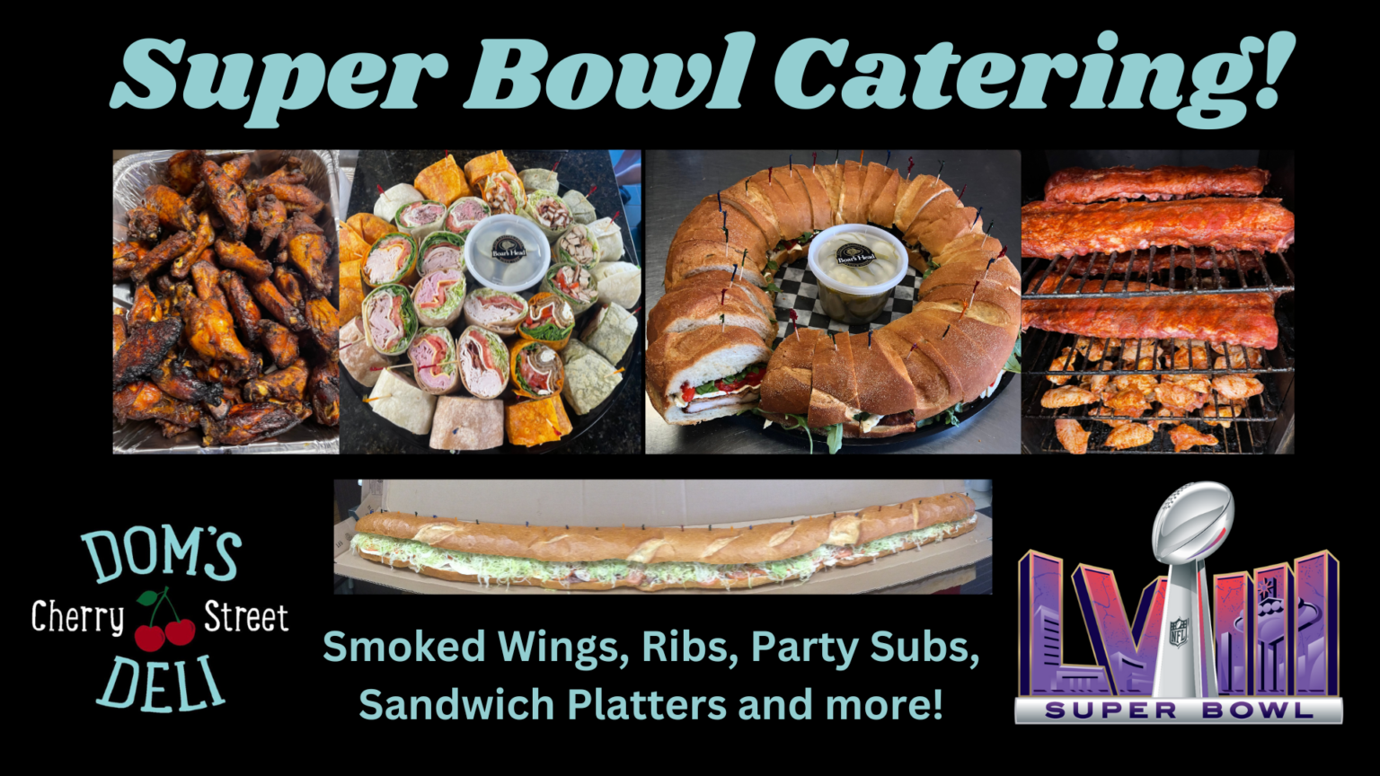 Catering - Dom's Cherry Street Deli